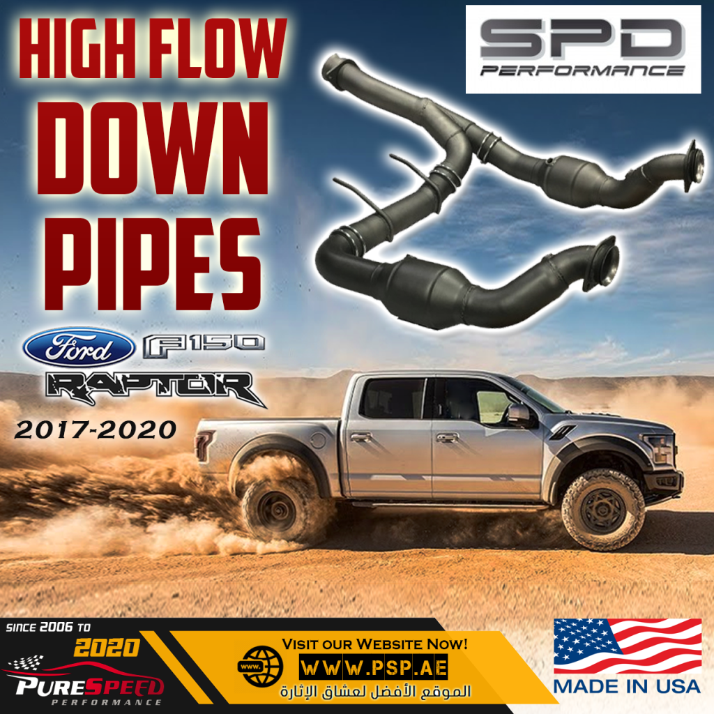 SPD Performance Catted Down Pipe Ford F150 Raptor 3.5L Ecoboost 2017 ...